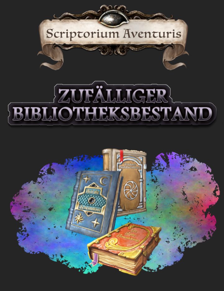 Zufälliger Bibliotheksbestand - Ulisses Spiele | Ulisses Scriptorium | Ulisses Scriptorium ...