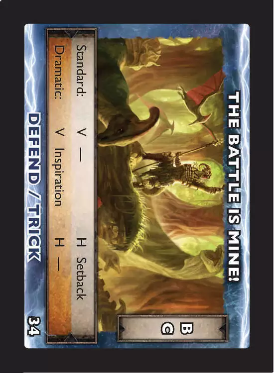 Torg Eternity - Drama Card - The Battle is Mine! - Ulisses Spiele ...