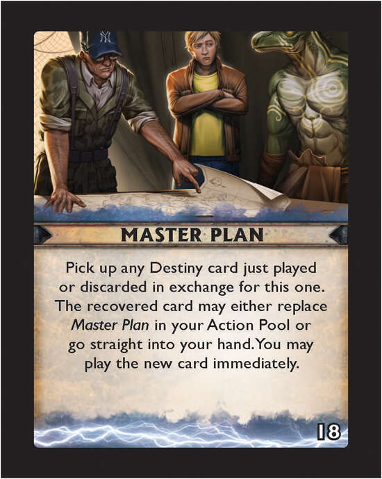 Torg Eternity - Destiny Card - Master Plan 18 - Ulisses Spiele ...