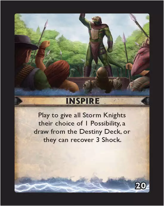 Torg Eternity - Destiny Card - Inspire - Ulisses Spiele | DriveThruRPG