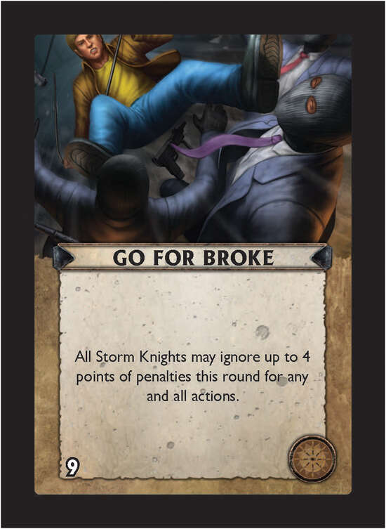 Torg Eternity - Core Earth Cosm Card - Go for Broke - Ulisses Spiele ...