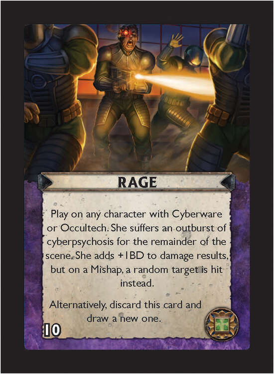 Torg Eternity - Cyberpapacy Cosm Card - Rage - Ulisses Spiele ...