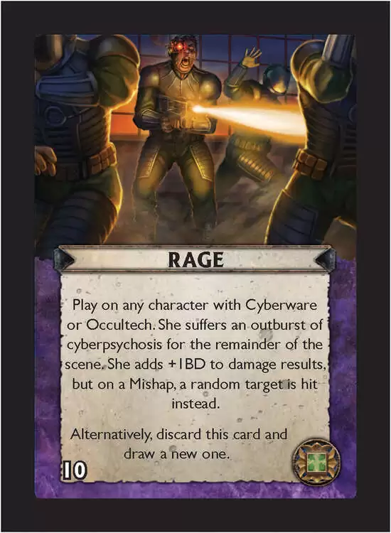 Torg Eternity - Cyberpapacy Cosm Card - Rage - Ulisses Spiele ...