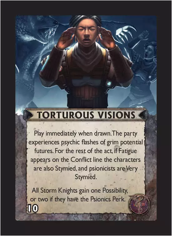 Torg Eternity - Tharkold Cosm Card - Torturous Visions - Ulisses Spiele ...
