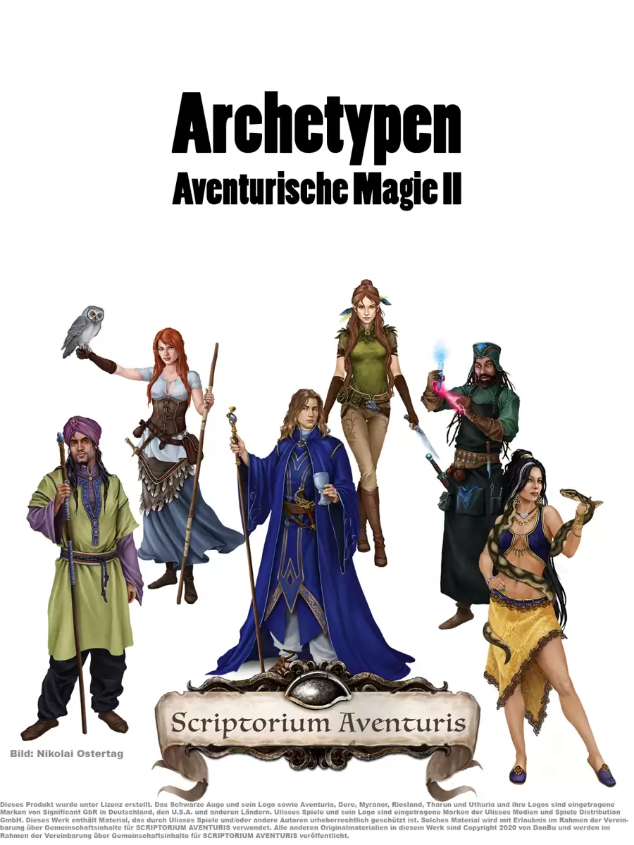 Archetypen Aventurische Magie II - Ulisses Spiele | Ulisses Scriptorium | Ulisses Scriptorium ...