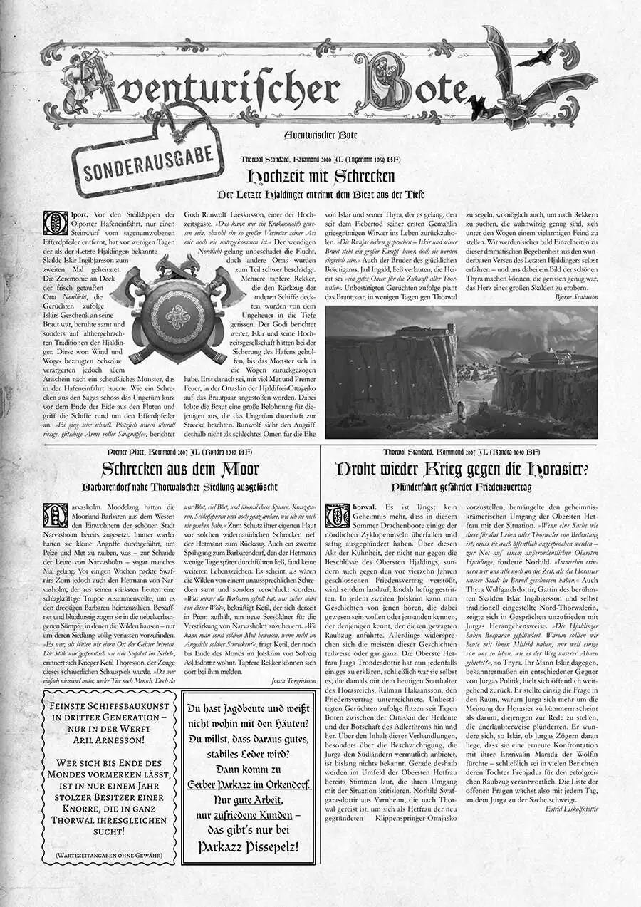 Aventurischer Bote - Thorwal 2021 (PDF) herunterladen - Ulisses Spiele | Das Schwarze Auge ...