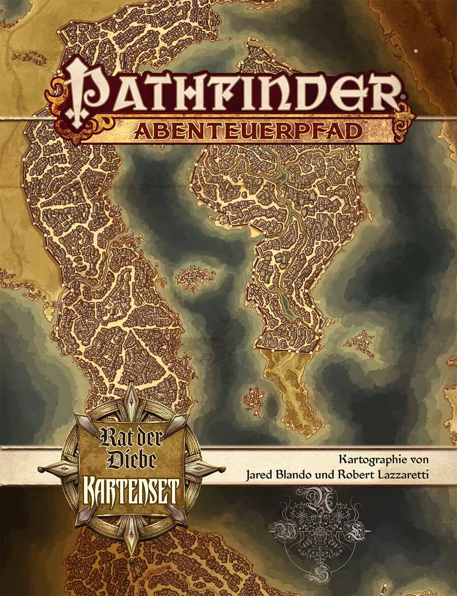 Pathfinder - Rat der Diebe - Landkartenset (PDF) als Download - Ulisses ...