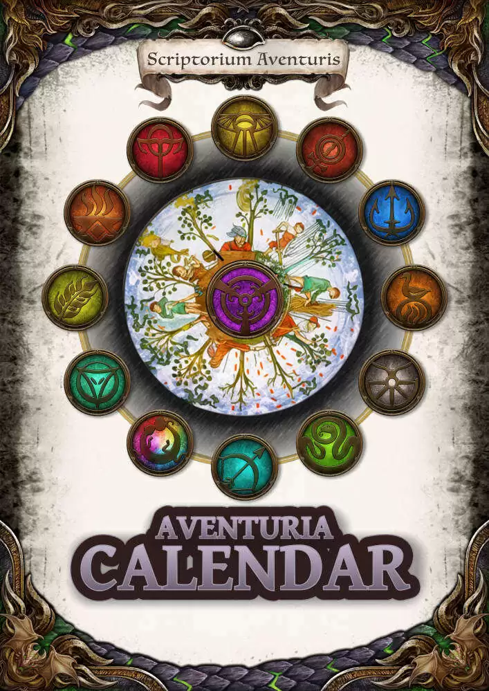 Aventuria Calendar - Ulisses Spiele | Scriptorium Aventuris (English ...