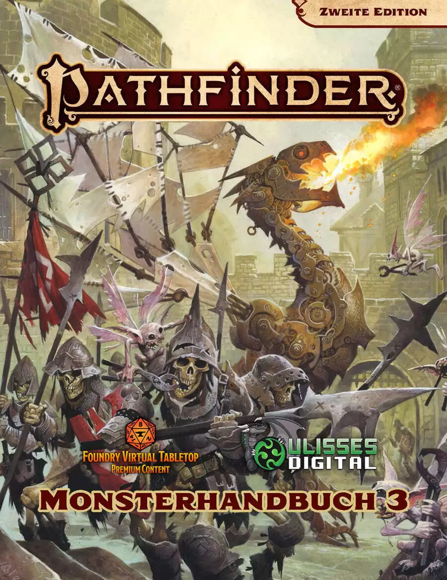 Pathfinder 2 - Monsterhandbuch 3 (VTT) Key für Foundry kaufen - Ulisses ...