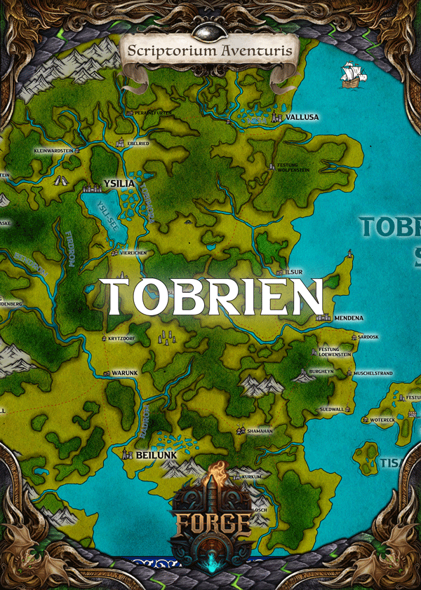 RPG Forge : Tobrien - Ulisses Spiele | Scriptorium Aventuris | DriveThruRPG