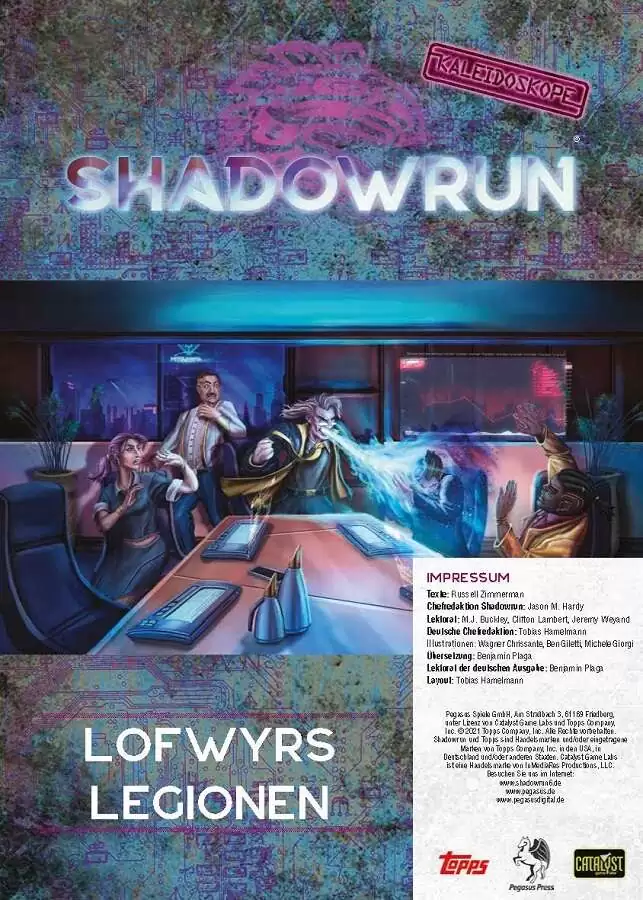 Shadowrun: Kaleidoskop - Lofwyrs Legionen - Pegasus Press | Shadowrun 6 ...