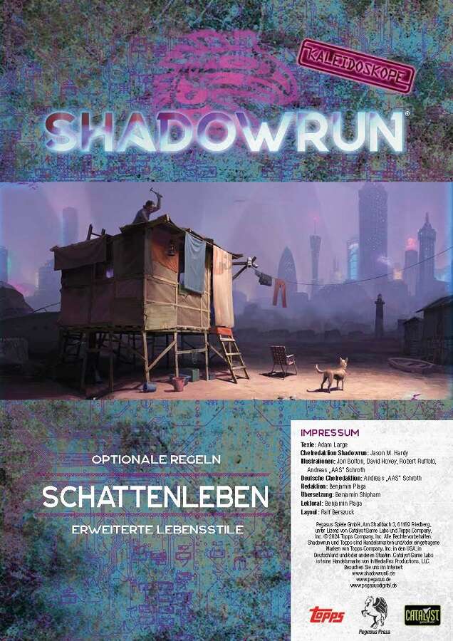 Shadowrun: Kaleidoskop - Schattenleben: Lifestyle - Pegasus Press | Shadowrun 6 | DriveThruRPG