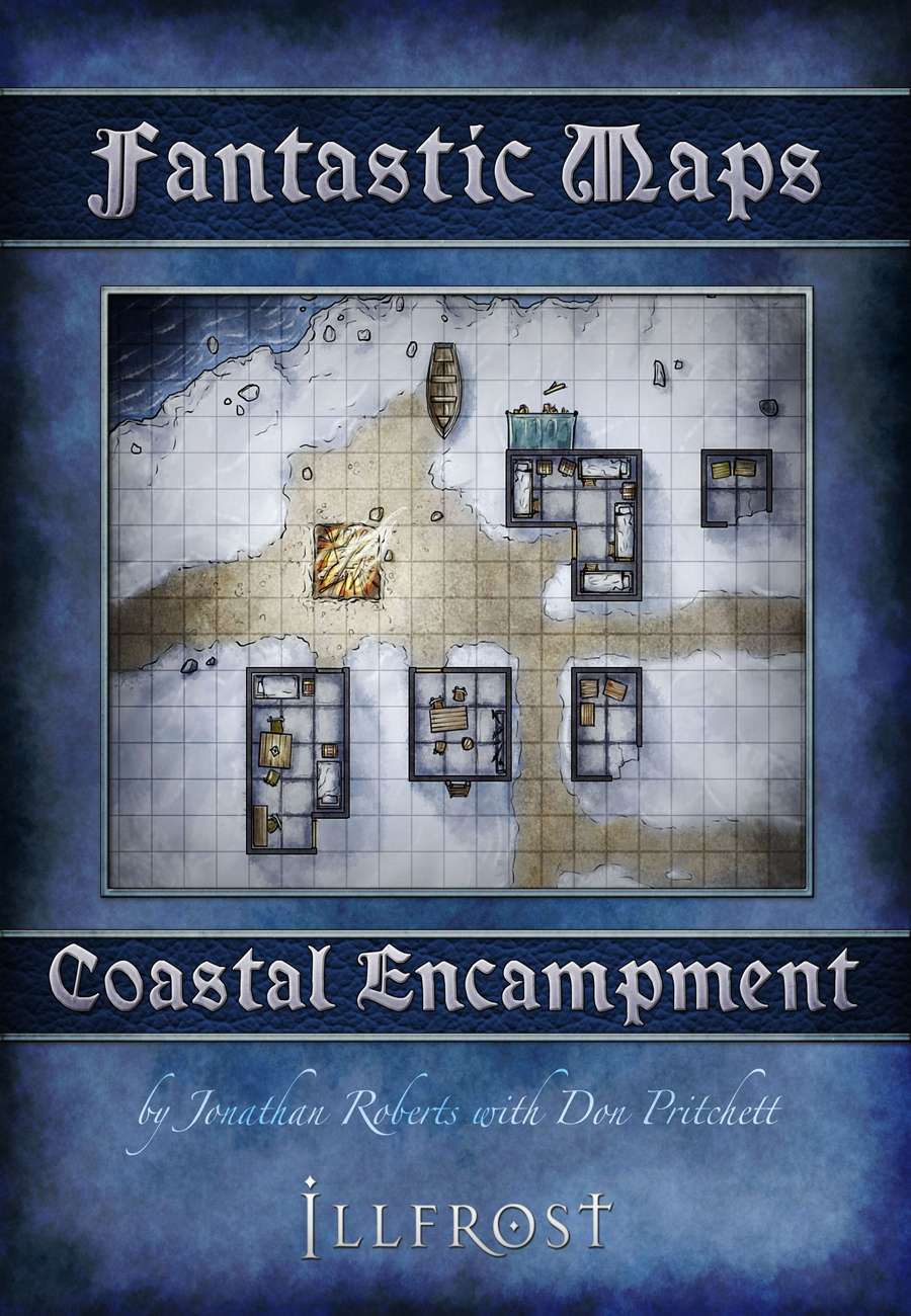 Fantastic Maps - Illfrost: Coastal Encampment - Illusionary Press ...