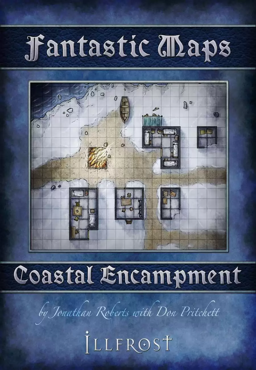 Fantastic Maps - Illfrost: Coastal Encampment - Illusionary Press ...