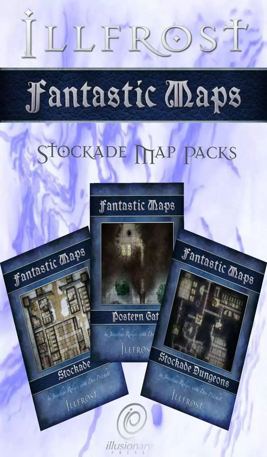 Fantastic Maps: Illfrost Stockade Map Pack Set [BUNDLE] - Illusionary ...