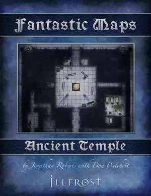 Fantastic Maps - Illfrost: Ancient Temple - Illusionary Press ...