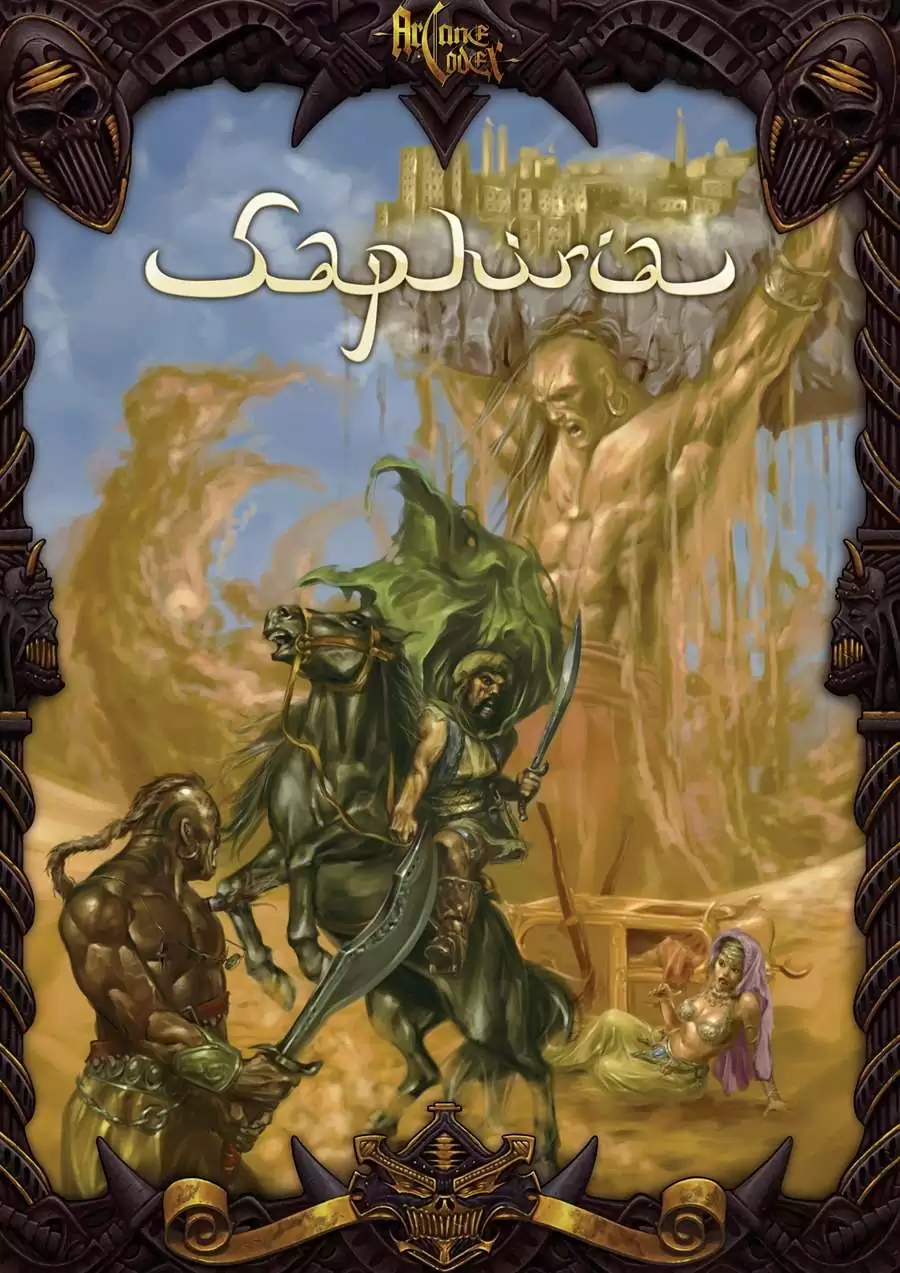 Arcane Codex Saphiria - Nackter Stahl Verlag | DriveThruRPG