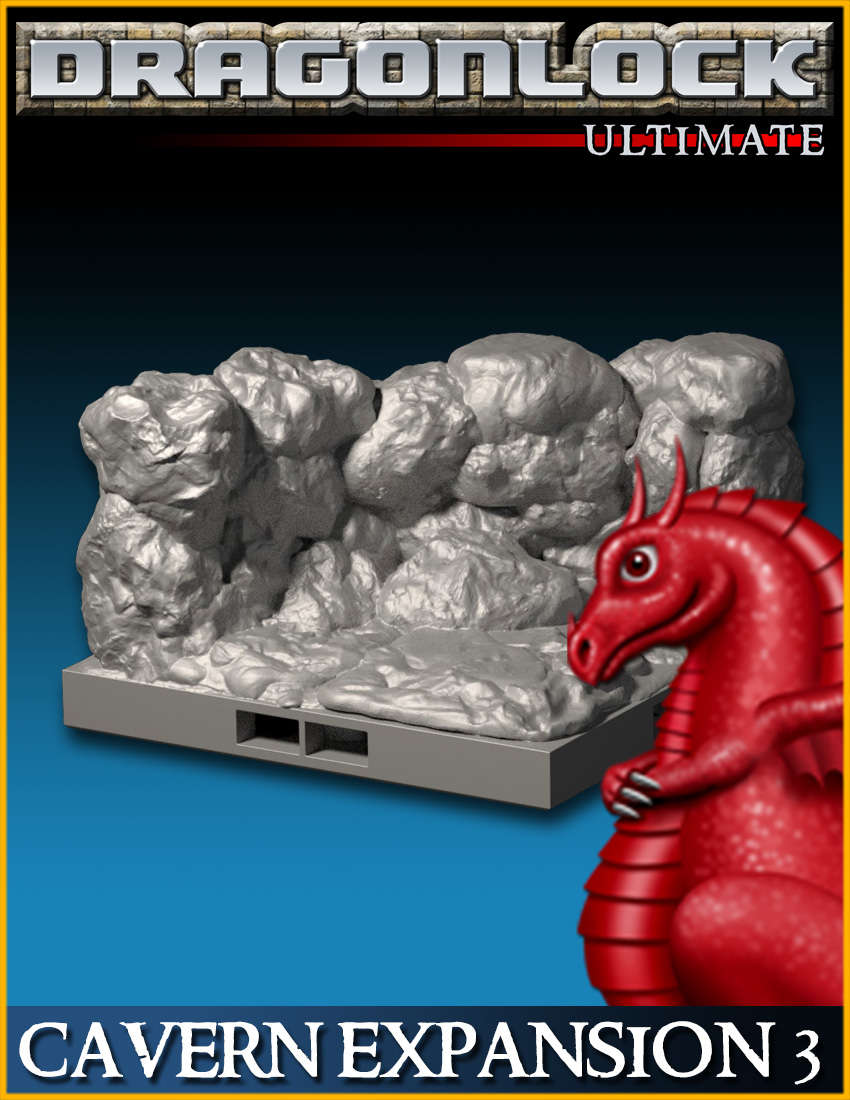DRAGONLOCK Ultimate: Caverns Expansion 3 - Fat Dragon Games ...
