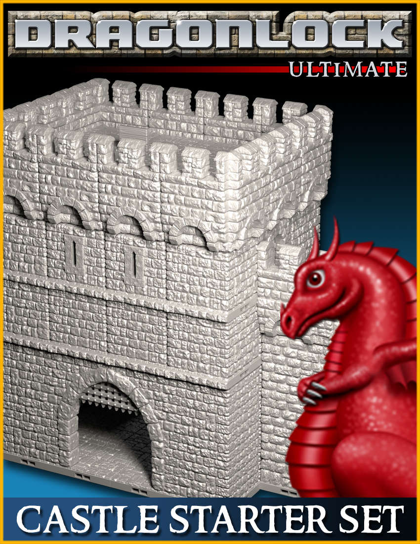 DRAGONLOCK Ultimate: Castle Starter Set - Fat Dragon Games | DRAGONLOCK ...