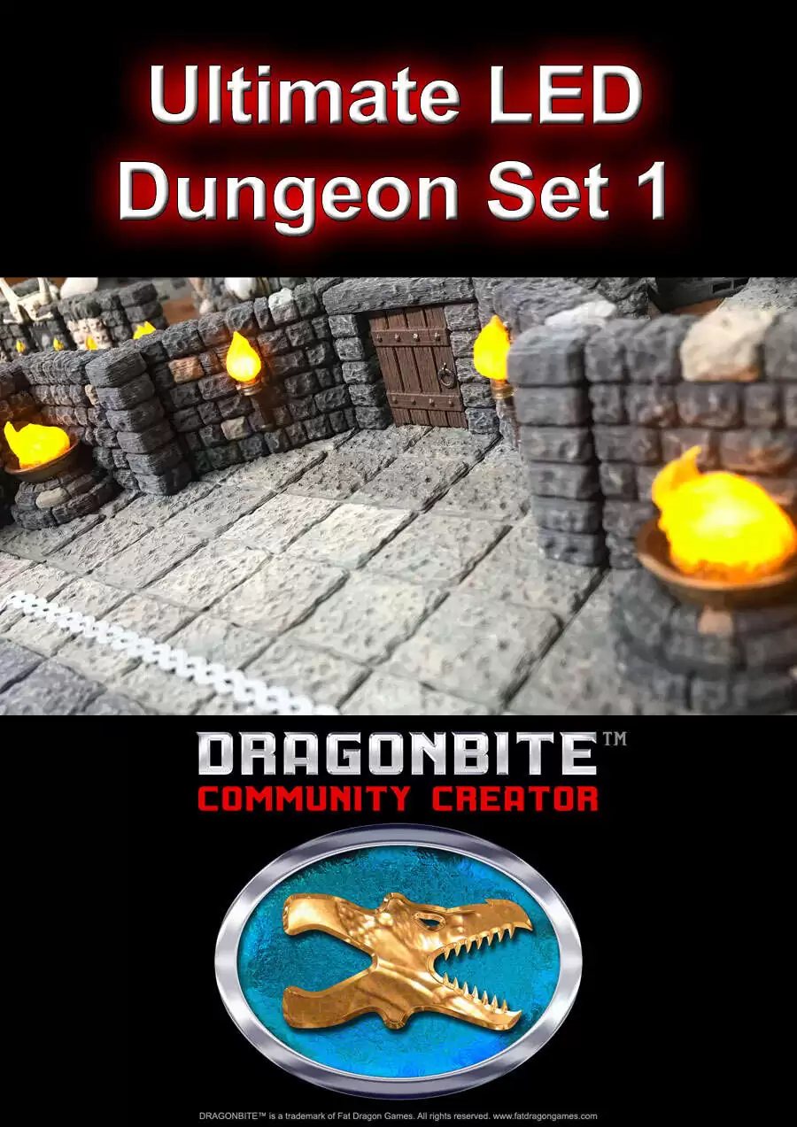 Ultimate LED Dungeon Set 1 - Fat Dragon Games | DragonBite | DriveThruRPG