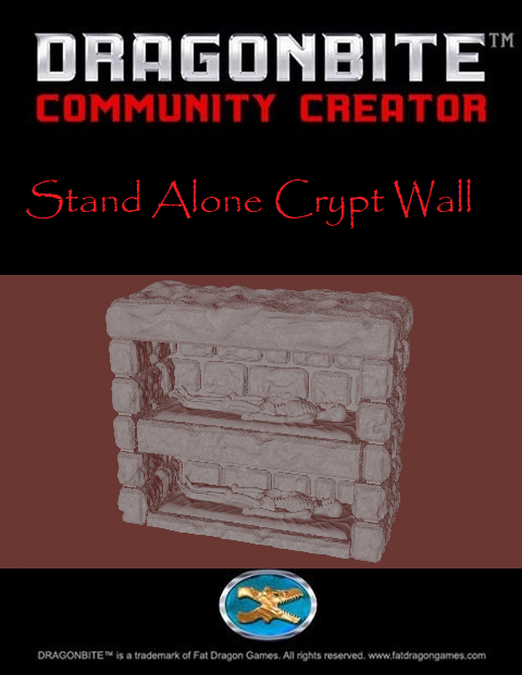 Stand Alone Crypt Wall - Fat Dragon Games | DragonBite | Alteredimensya ...