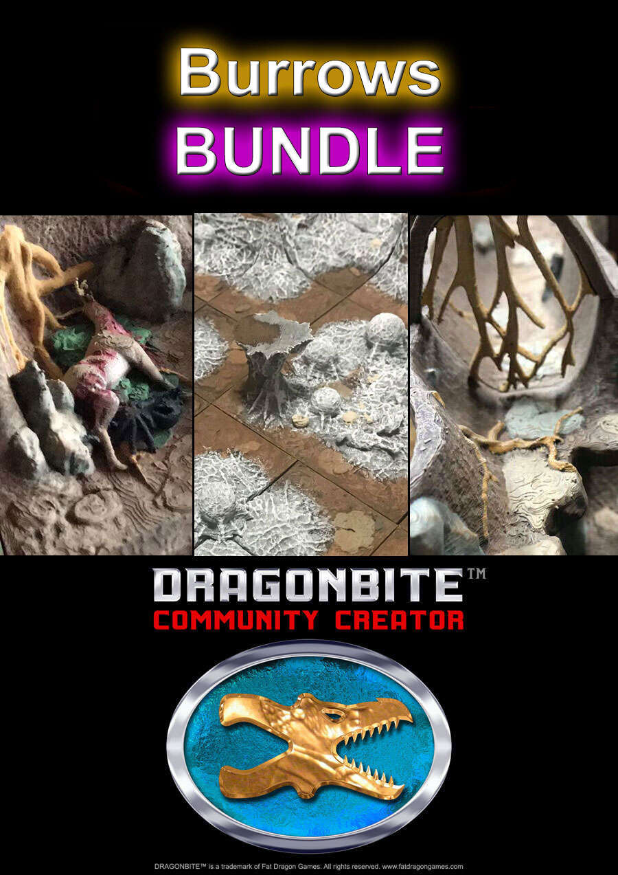 Burrows Bundle [BUNDLE] - Fat Dragon Games | DragonBite | DriveThruRPG