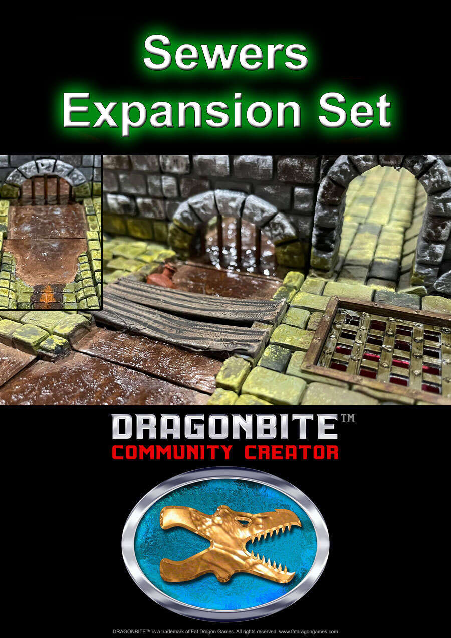 Sewers Expansion Set - Fat Dragon Games | DragonBite | DriveThruRPG