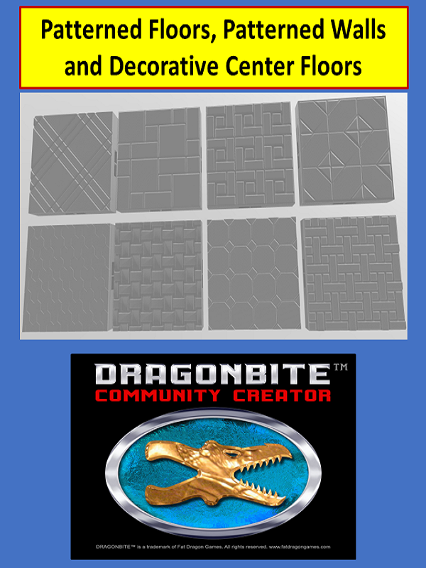 Patterned Floors, New Walls and Decorative Center Floors - Fat Dragon ...