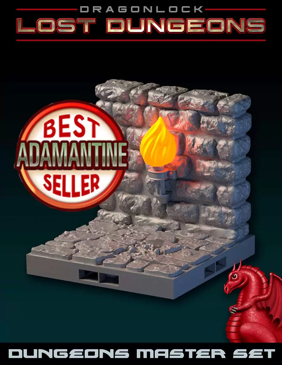 DRAGONLOCK Lost Dungeons: Master Set - Fat Dragon Games | DRAGONLOCK ...