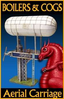 BOILERS & COGS: Aerial Steam Carriage - Fat Dragon Games | BOILERS ...