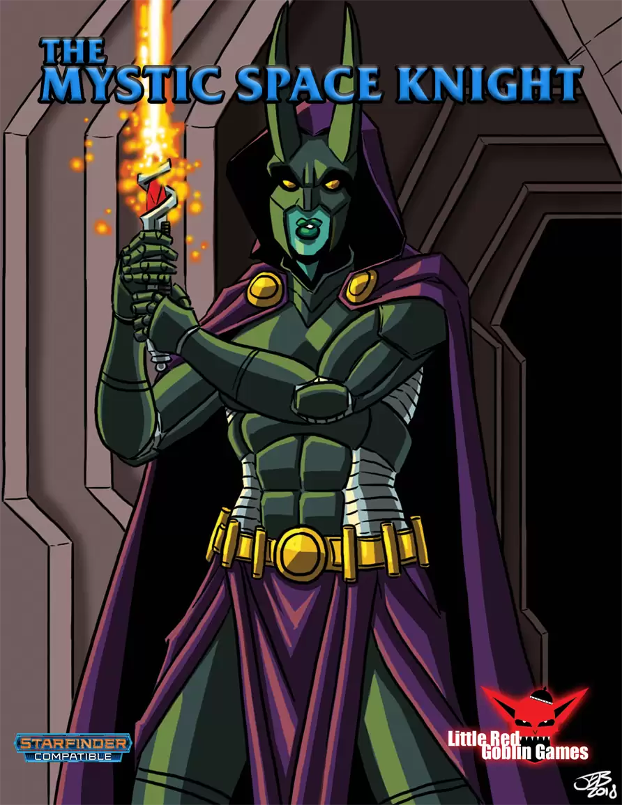 Mystic Space Knight - Little Red Goblin Games | Starfinder | DriveThruRPG