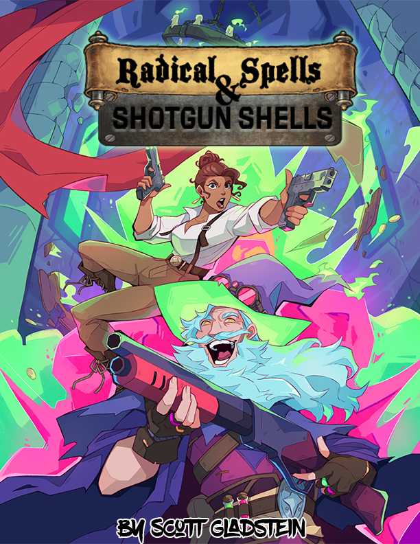 Radical Spells & Shotgun Shells - Little Red Goblin Games | DriveThruRPG