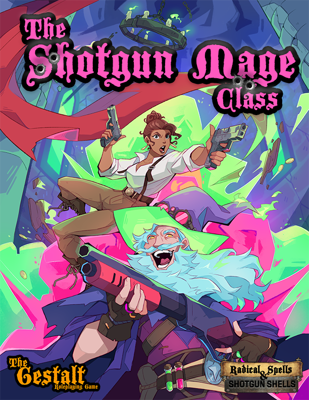 Shotgun Mage (Gestalt RPG) - Little Red Goblin Games | Gestalt ...