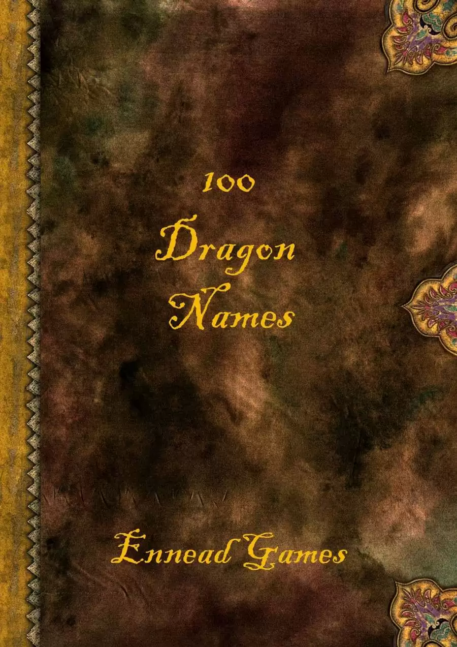 100 Dragon Names - Ennead Games | Name Lists | DriveThruRPG