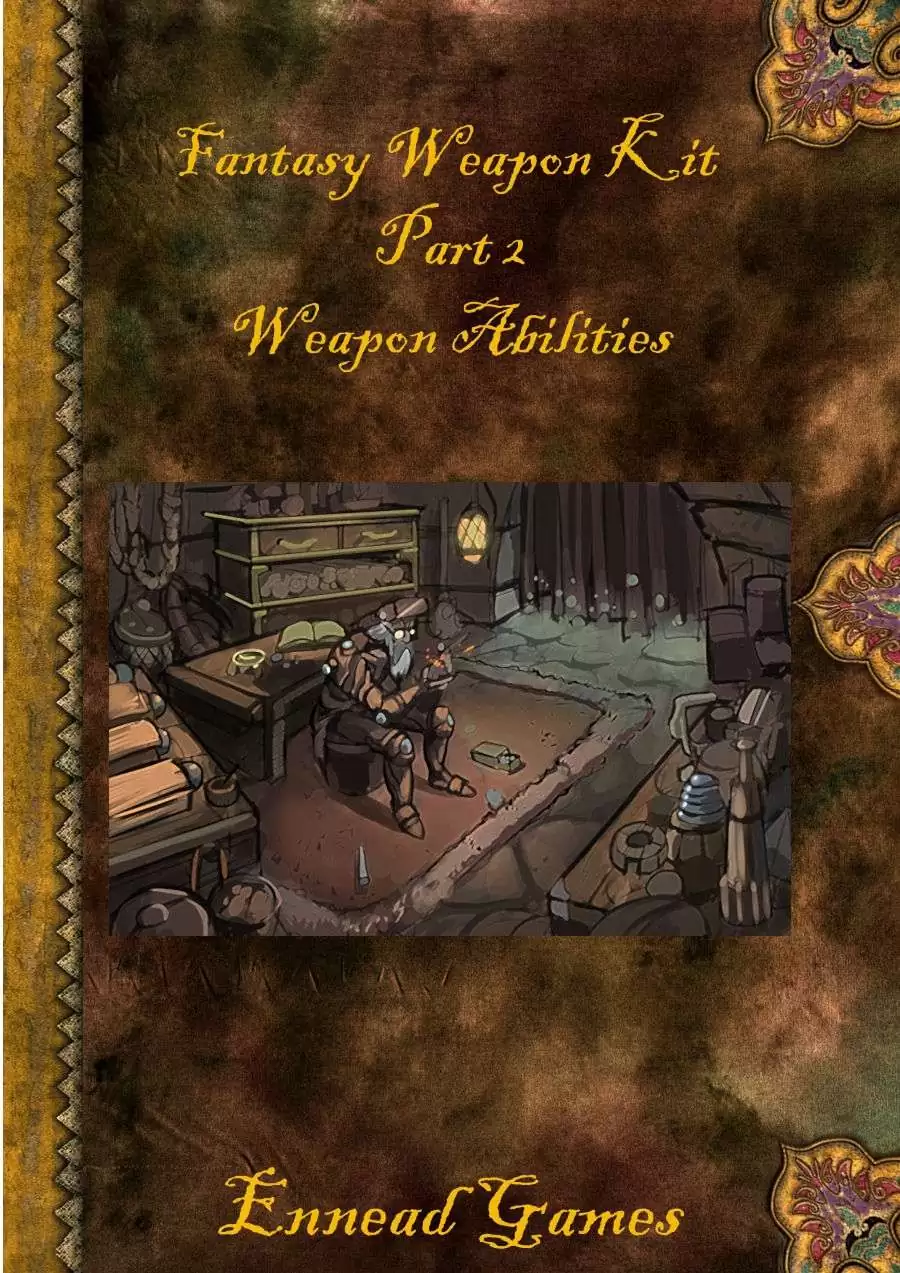 Fantasy/Medieval Weapons Kit Part 2 - Weapon Abilities - Ennead Games ...