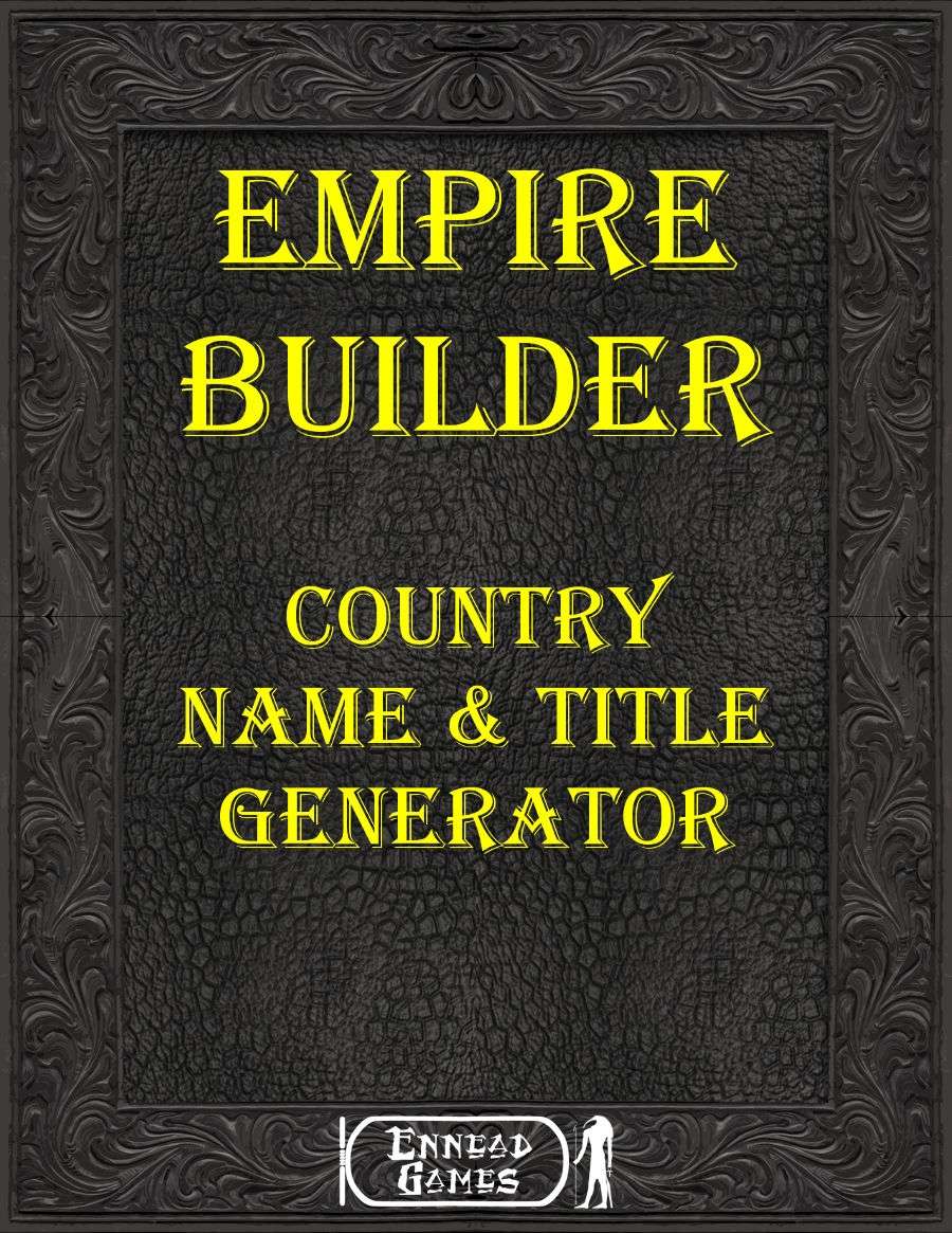 [EBK] Empire Buider - Country Names & Titles - Ennead Games | Empire ...