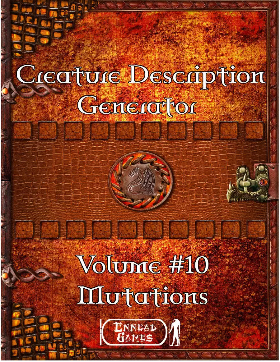 Creature Description Generator Volume 10 - Mutations - Ennead Games ...