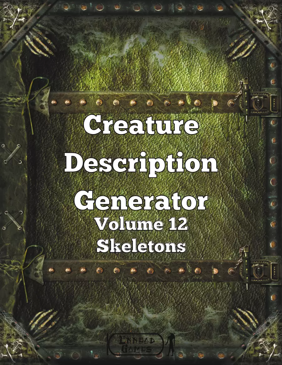 Creature Description Generator Volume 12 - Skeletons - Ennead Games ...
