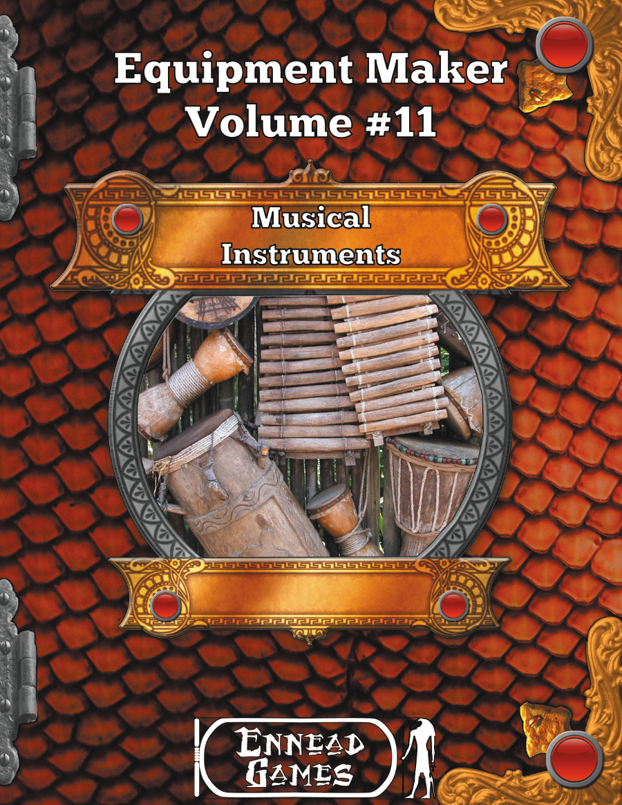Equipment Maker #11 - Musical Instruments - Ennead Games | Equipment ...