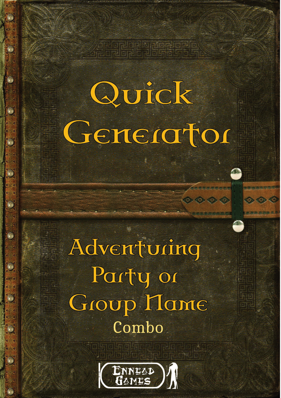 Quick Gen - Adventuring Party Name [Combo] - Ennead Games | Combos ...