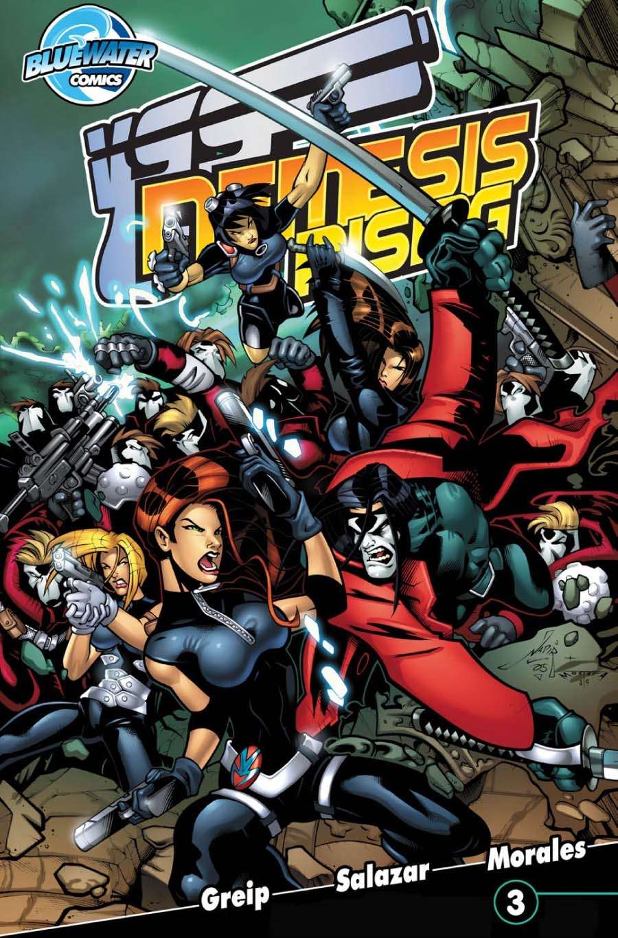 Victoria's Secret Service: Nemesis Rising #3 - TidalWave Productions ...