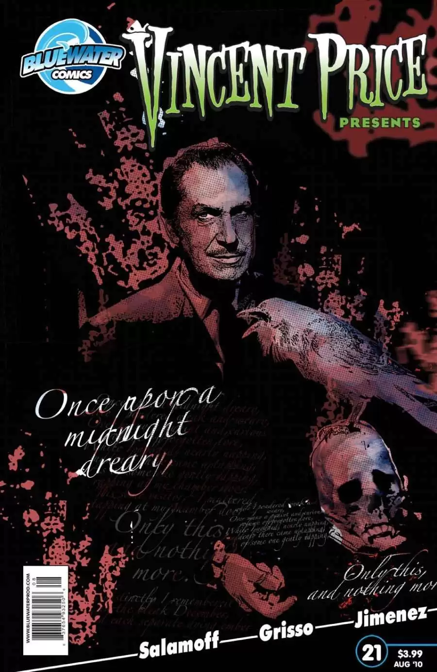 Vincent Price Presents #21 - TidalWave Productions | Vincent Price ...