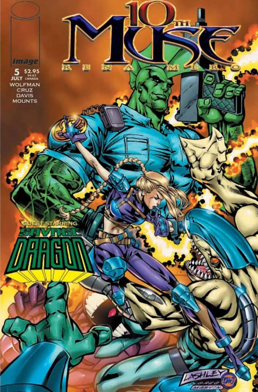 10th Muse #5: Volume 1 - TidalWave Productions | 10th Muse | DriveThruRPG