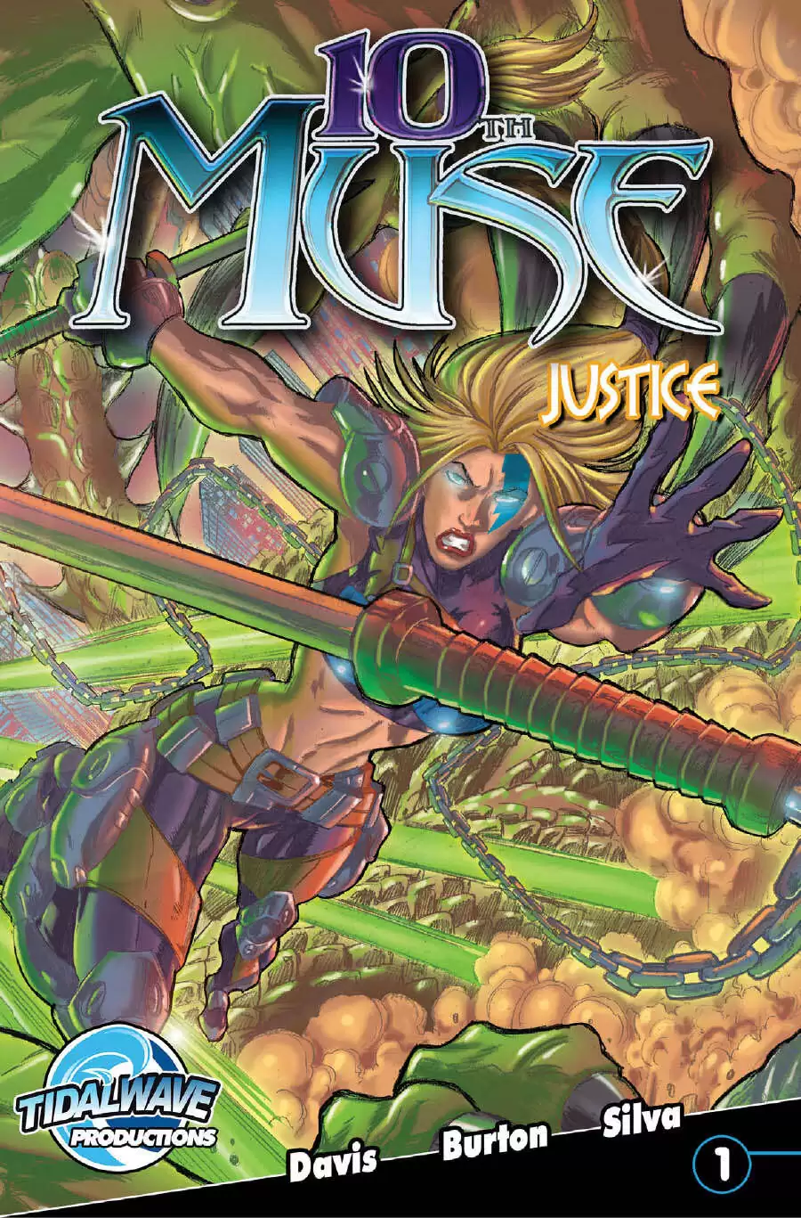 10th Muse: Justice #1 - TidalWave Productions | 10th Muse | DriveThruRPG