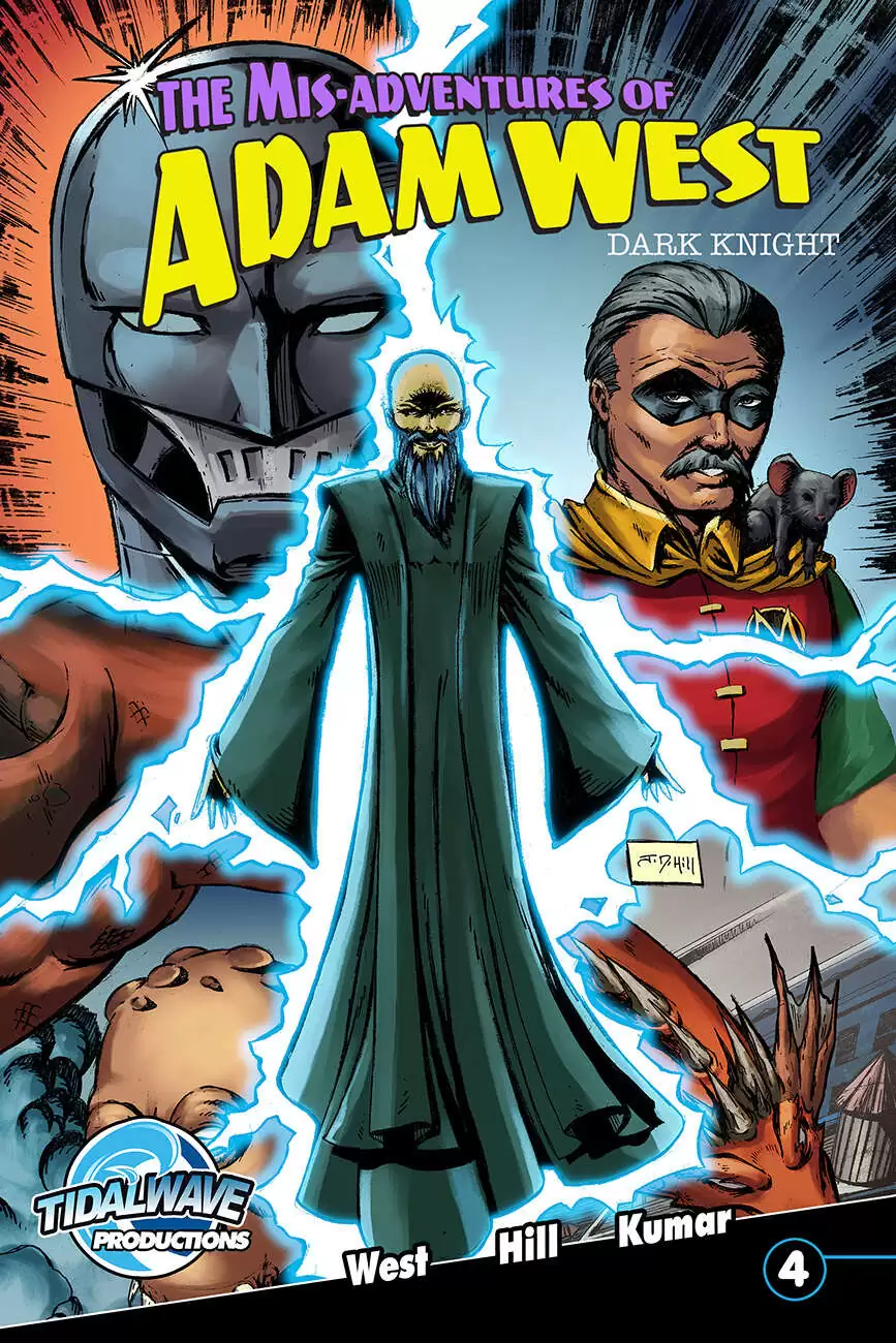 The Mis-Adventures of Adam West: The Dark Night #4 - TidalWave ...