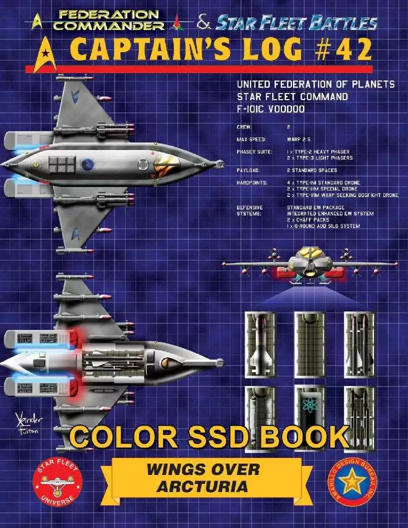 Captain's Log #42 Color SSDs - Amarillo Design Bureau | Starmada ...