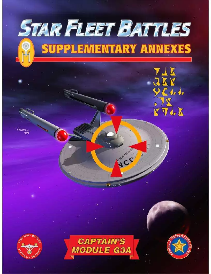 Star Fleet Battles: Module G3A - Supplementary Annexes - Amarillo ...