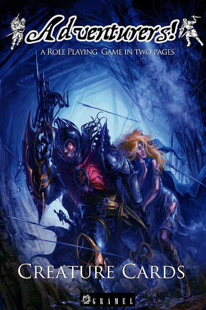 Adventurers! Creature Cards - GRAmel | Adventurers! | DriveThruRPG