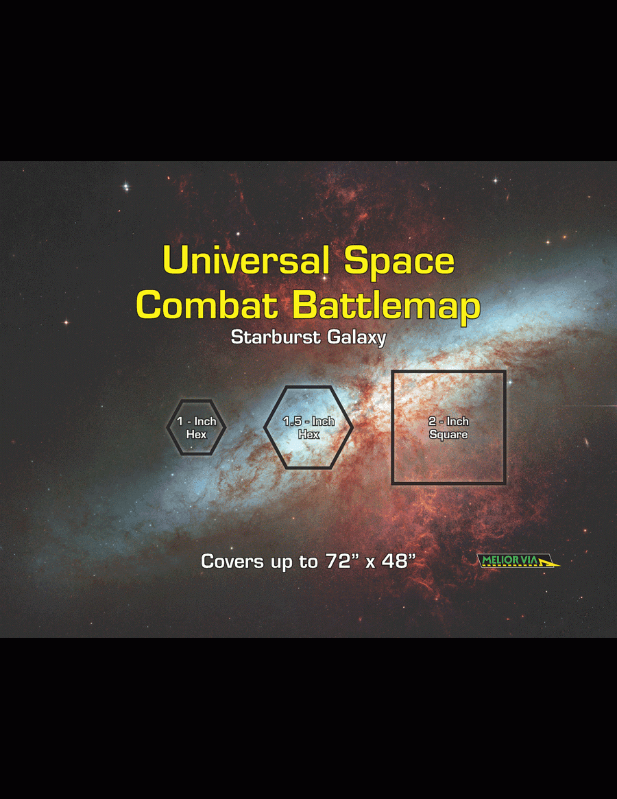 Universal Space Combat Battlemap - Starburst Galaxy - Melior Via | Maps ...