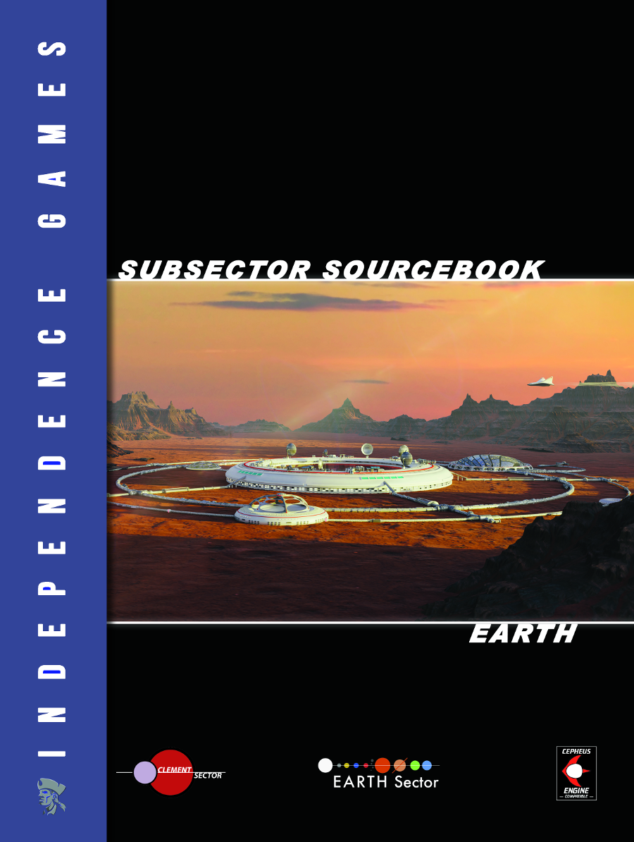 Subsector Sourcebook: Earth - Independence Games | Earth Sector ...